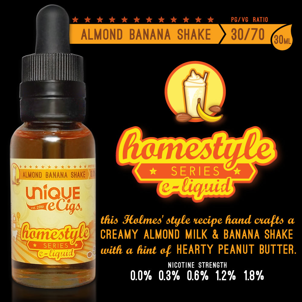 Almond Banana Shake– Unique eCigs
